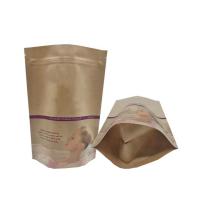 China OEM Kraft Paper ziplockk Bags for sale