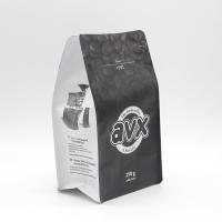 China Zipper Top ODM Coffee Packaging Pouch 8 Oz Coffee Bags With Valve for sale