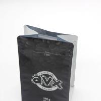 China Zipper Top ODM Coffee Packaging Pouch 8 Oz Coffee Bags With Valve for sale