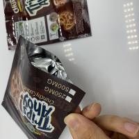 China Chocolate Chip Cookie Empty Edible Bags 500mg Zipper Stand Up Food Pouch for sale