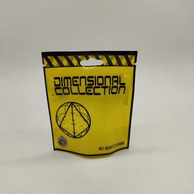 China Custom Doypack ziplockk Stand Up Plastic Bags Pouches With Hanging Hole for sale
