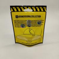 China Custom Doypack ziplockk Stand Up Plastic Bags Pouches With Hanging Hole for sale