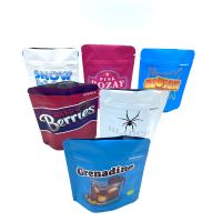 China Foil Mylar Flat Bottom Pouch Gravure Printing Mylar Heat Seal Bags for sale
