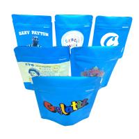 China Foil Mylar Flat Bottom Pouch Gravure Printing Mylar Heat Seal Bags for sale