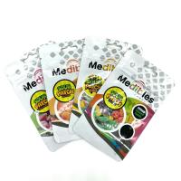 China Foil Mylar Flat Bottom Pouch Gravure Printing Mylar Heat Seal Bags for sale