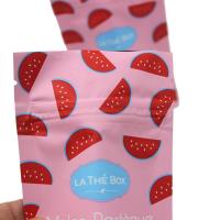 China 160mm Digital Printed Stand Up Pouches 250g Tear Notch Reusable ziplockk Bags for sale