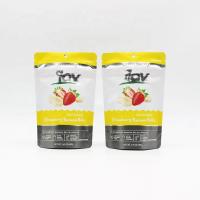 China Smell Proof Printed Aluminum Foil Zipper Bag Soft Touch Mylar Stand Up Pouches for sale