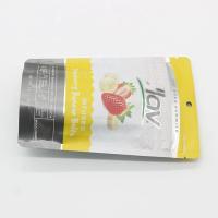China Smell Proof Printed Aluminum Foil Zipper Bag Soft Touch Mylar Stand Up Pouches for sale