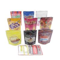 China Custom Frosted Mylar Stand Up Pouch Zipper For Candy Dried Flower Gummy for sale