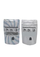 China Small Plastic Resealable Zipper Bags Waterproof Stand Up Zipper Pouch For Dried Flower for sale