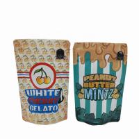China Digital Print Aluminum Foil ziplockk Bag Stand Up Food Smell Proof Zipper Mylar Bags for sale