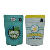 China Digital Print Aluminum Foil ziplockk Bag Stand Up Food Smell Proof Zipper Mylar Bags for sale