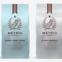 China Resuable Kraft Stand Up Pouches Waterproof CMYK 250g Bag Of Coffee for sale