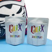 China VMPET 120 Microns Mylar ziplockk Bag Cali X Zkittlez Doypack Pound Mylar Bag for sale