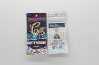 China Recoverable Plastic Weed Bag Mylar ziplockk Pouches for CBD weed Packaging VMPET for sale