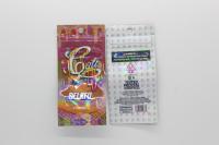 China Recoverable Plastic Weed Bag Mylar ziplockk Pouches for CBD weed Packaging VMPET for sale