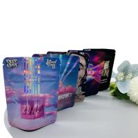 China Plastic DEO Farms PET Edible Resealable Mylar Bag 3.5g ziplockk Mylar Bags for sale