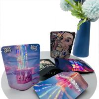 China Plastic DEO Farms PET Edible Resealable Mylar Bag 3.5g ziplockk Mylar Bags for sale