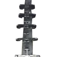China No Pollution Conveyor Belt Chain Corrosion Resistance Buried Scraper Chain Stainless Steel for sale