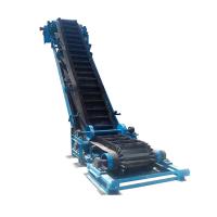 China Grain Mining Corrugated Sidewall Conveyor Belt Large Dip Angle Belt Conveyor for sale