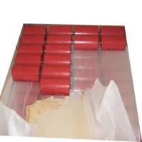 China Polymer Polyurethane Conveyor Belt Rollers Steel Rubber Coated Roller for sale