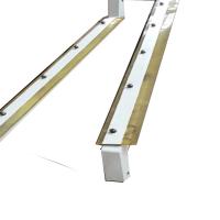China High Tenacity Conveyor Belt Cleaner V Type Polyurethane Conveyor Cleaning System for sale