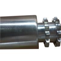China Zinc Coating Conveyor Belt Rollers Galvanized Steel Roller For Production Line for sale