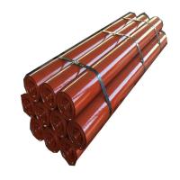 China Red Galvanized Conveyor Drum Pulley Stainless Steel Roller Baking Paint for sale