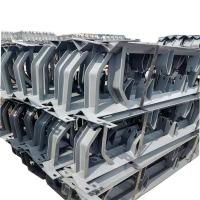 China Galvanized Aligning Conveyor Carbon Steel Conveyor Idler for sale