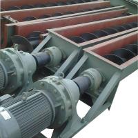 China 380V Tubular Screw Conveyor Stainless Steel High Temperature Shaftless Screw Conveyor Machine for sale