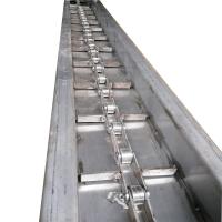 China Blue Sludge Chain Scraper Conveyor 7.5KW 50t/H for sale