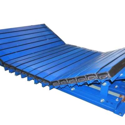 China Polymer Polyurethane Impact Beds Conveyor Flame Retardant Antistatic Buffering Machine for sale