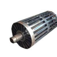 China Carbon Steel Conveyor Drive Drum head pulley Slag Removal Roller for sale