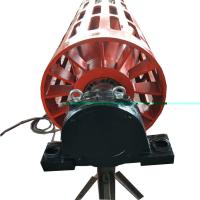 China Stainless Steel Head Conveyor Drum Pulley Slag Removal Roller drum conveyor for sale