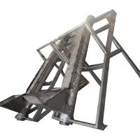 China Carbon Steel Tube Screw Conveyor Tubular GLS Inclined Screw Feeder for sale