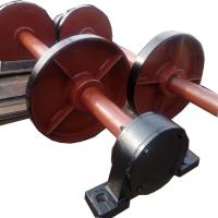 China Fire Resistant Belt Conveyor Accessories Belt Stainless Steel Conveyor Pulley Parts for sale