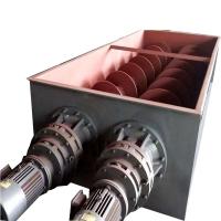 China Double Axis Spiral Feeder Tubular Screw Conveyor Stainless Steel for sale
