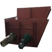 China Double Axis Spiral Feeder Tubular Screw Conveyor Stainless Steel Cement Silver Red for sale