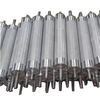 China 10mm Conveyor Belt Rollers Galvanized Steel Return Idler Roller for sale