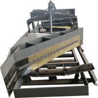China Cast Iron V Plough Belt Conveyor Silver Blue Plough Tripper Stainless Steel for sale