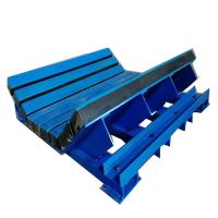 China 98KPa Impact Bed Conveyor Flame Retardant Antistatic Steel Plate U Type Buffering Machine for sale