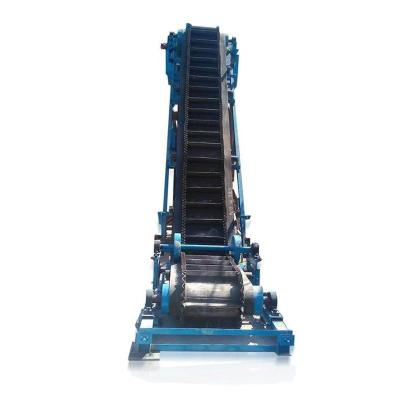 China Large Angle Limestone Corrugated Belt Conveyor Energy Saving Corrugated Sidewall Conveyor for sale