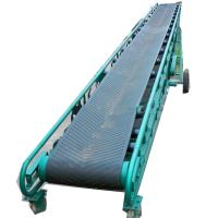 China Fire Resistant Mobile Conveyor System Stainless Steel Portable Concrete Conveyor for sale