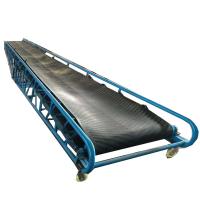 China Belt Portable Gravel Conveyors Granular Materials Solid Durable Mobile Stacker Conveyor for sale