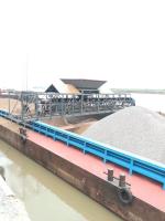 China 30kw Pier Ship Loader Conveyor Wharf Short Barge Loader With Smooth Operation Low Noise for sale