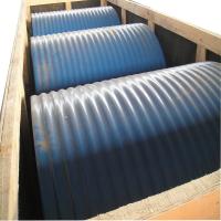 China Belt Conveyor Accessories Curved color steel tile UV conveyor rain cover for sale