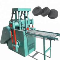 China Olive shell charcoal powder hookah shisha briquetting mechanical type press machine for sale