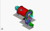 China Ball Mill Computer Control System for Grinding 0.074-0.89mm Discharge Size for sale