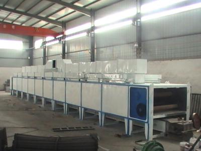 China Coal Briquettes Mesh Belt Dryer 20x3m 7.5kw Continuous Drying Equipment for sale