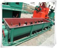 China Multi-function Double Shaft Mixer 300-400mm Axle Length 30-40 m3/h Output for Industrial Clay Processing for sale